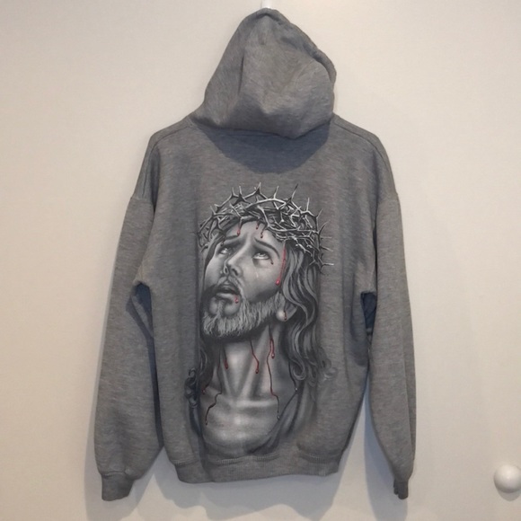 Sweaters | Vintage Low Rider Style Latino Artwork Hoodie | Poshmark